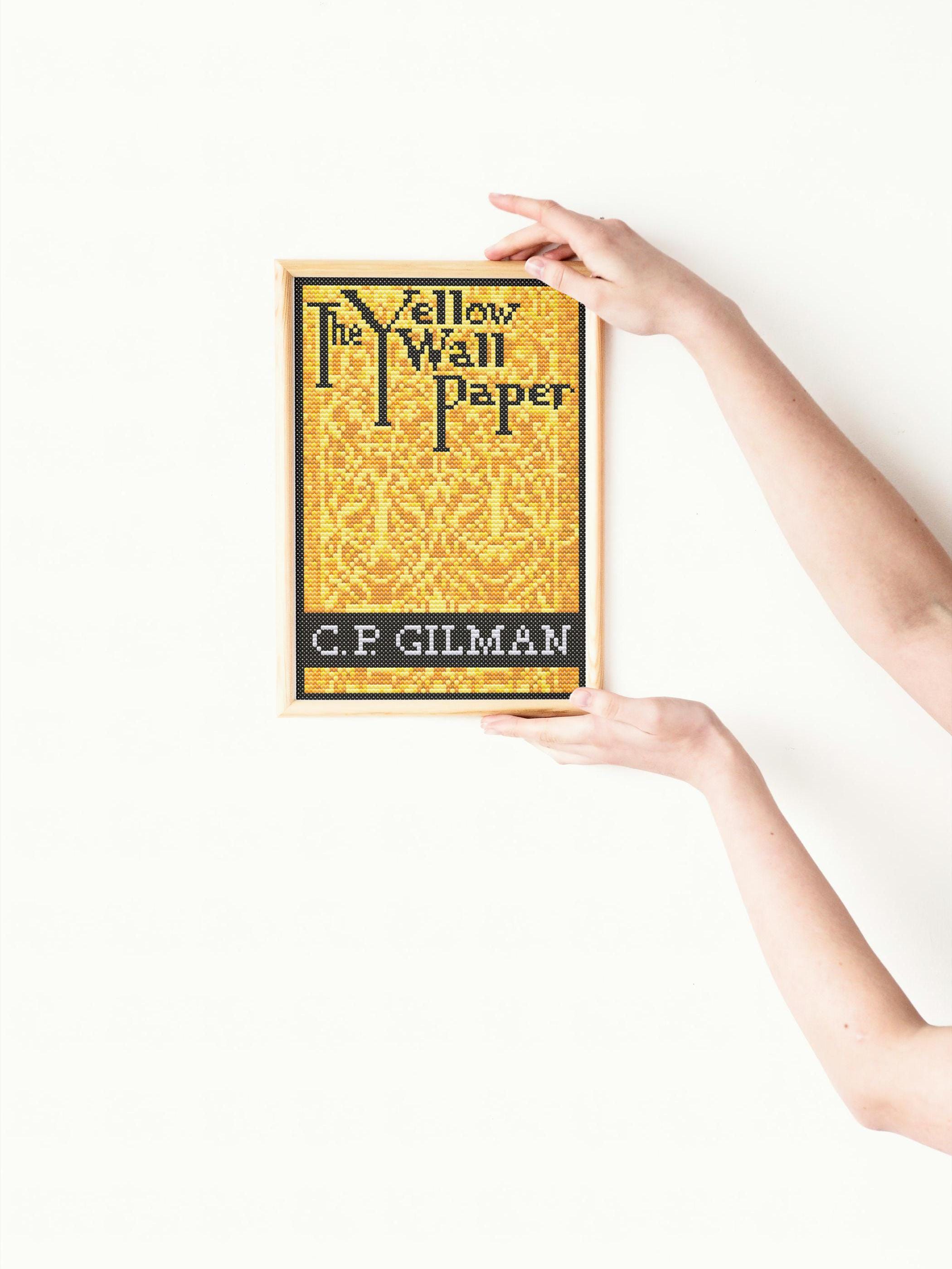 The Yellow Wallpaper Book Cover Cross Stitch Pattern - Etsy