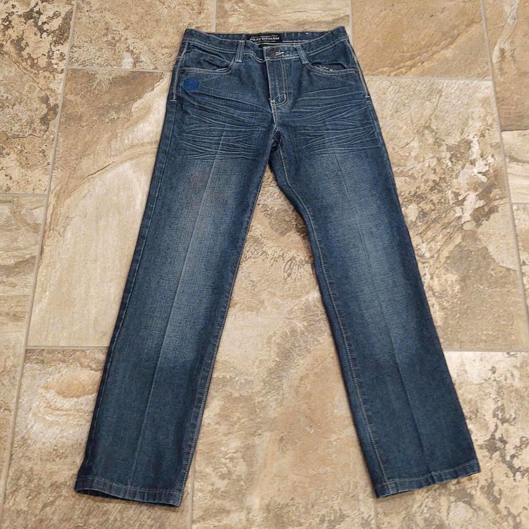 2000s Phat Farm Pants With Embroidered Back Pockets - Etsy