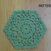 Hexagonal Table Mats - PH-202 - Crochet Pattern PDF - Etsy