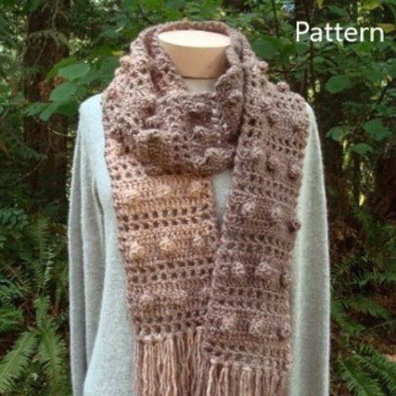 Ladder Yarn Scarf Pattern - Etsy