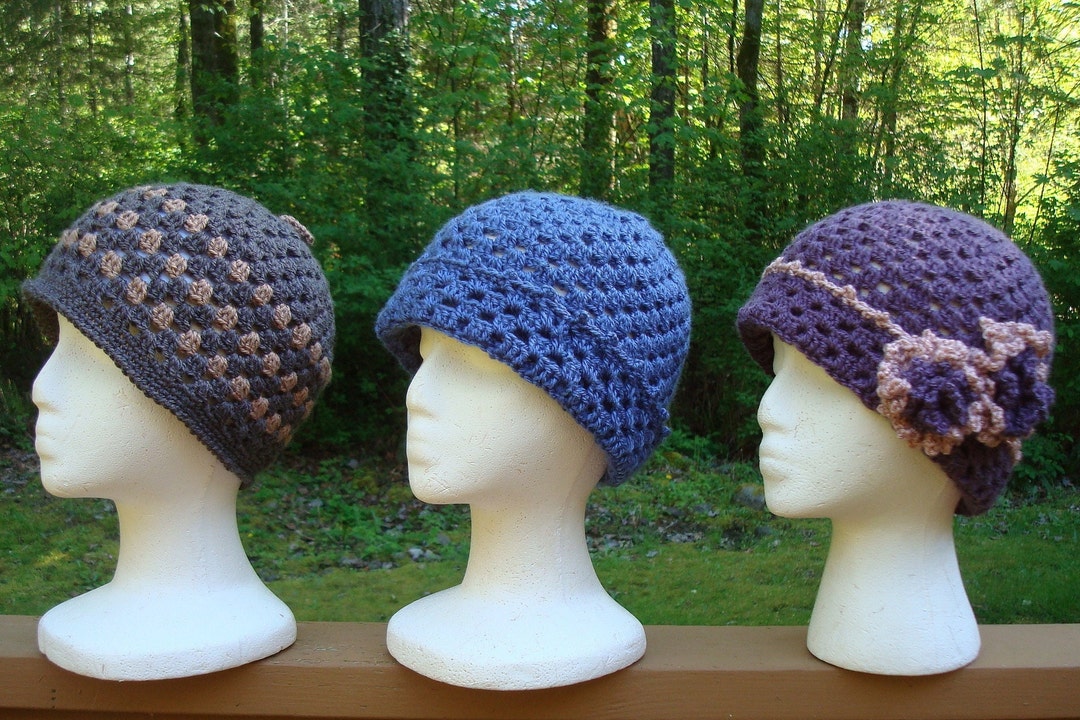 Head Hugger Hats - PA-118 - Crochet Pattern PDF - Etsy