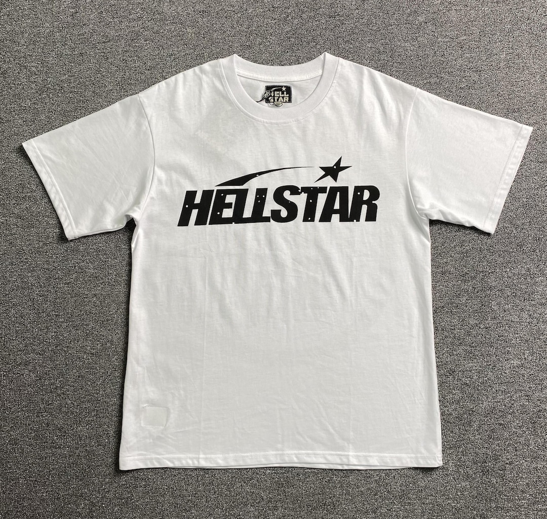 White Hellstar Classic Logo T-shirt - Etsy