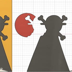 One Piece Shadow Box SVG: Anime Laser Cut File (digital Download - Etsy