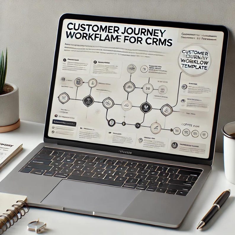 Customer Journey Workflow Template for Crms Automate & Simplify Your ...
