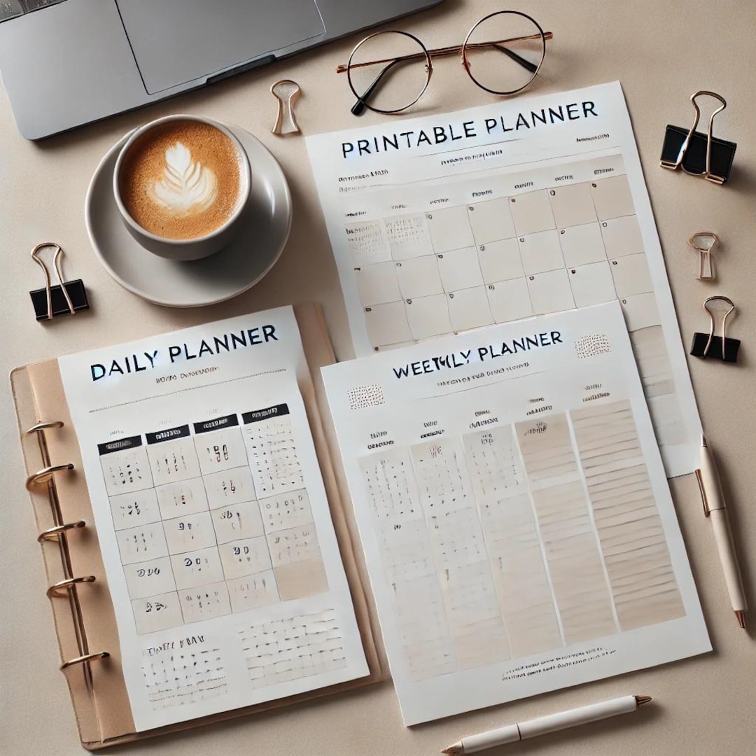Ultimate Printable Planner Bundle Daily, Weekly, and Monthly Planners ...