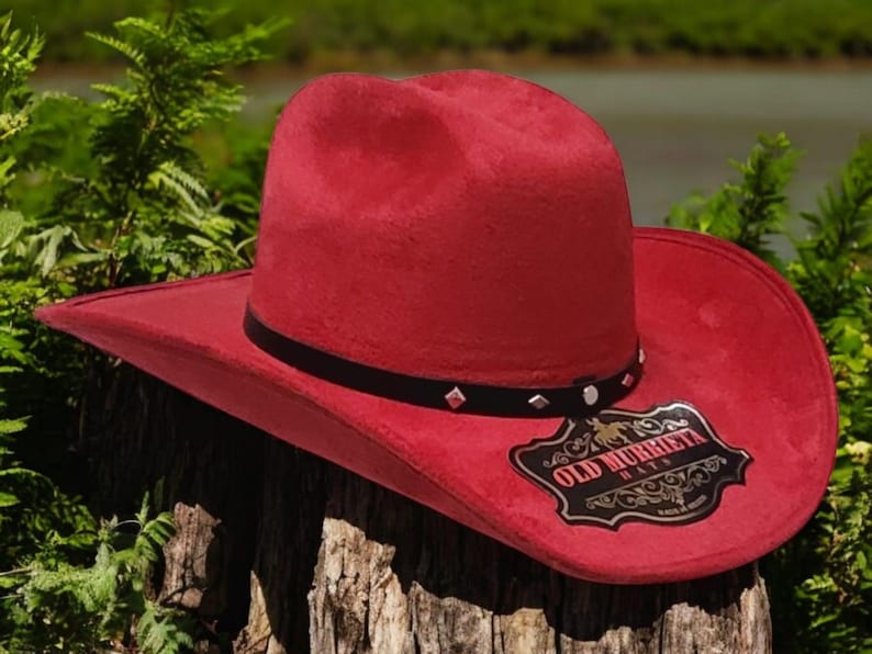 Red Western Cowboy Hat, the Old Murrieta Luxury Style, Vaquero De Lujo ...