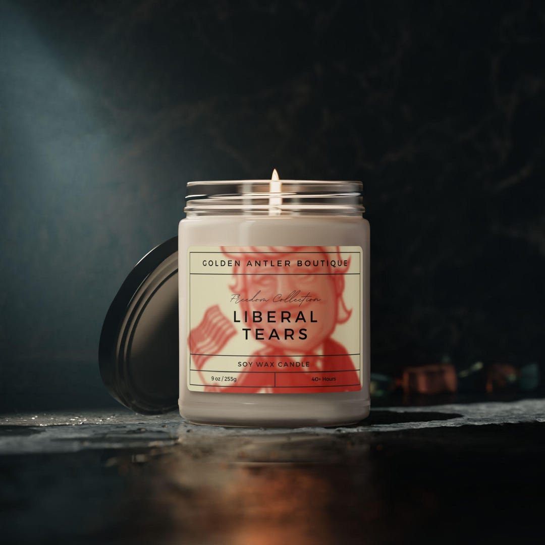 Trump Liberal Tears 2024 Donald Trump Candle Trump Vance 2024 ...