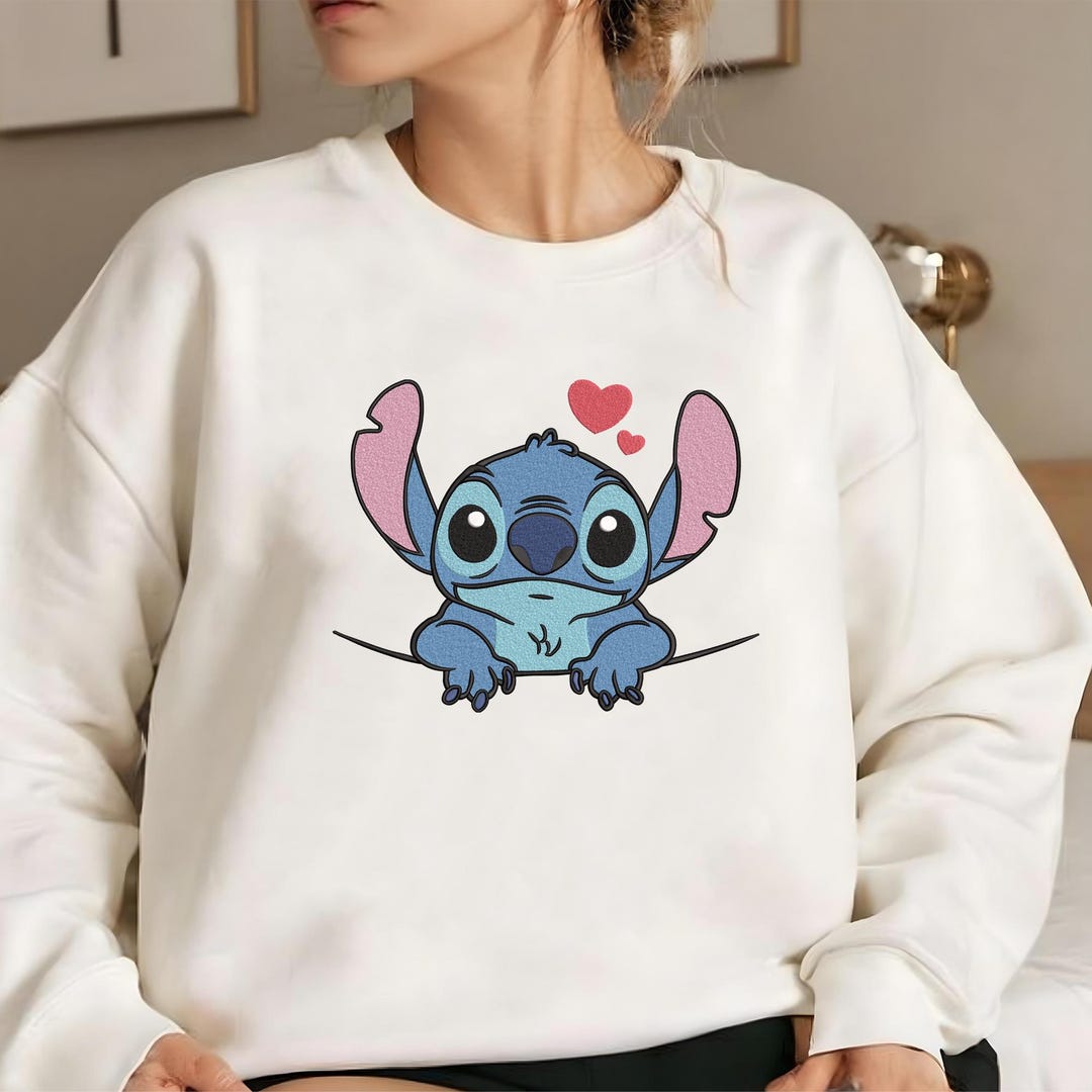 Heart Stitch Embroidery Design, Embroidery Machine File, Cute Heart ...