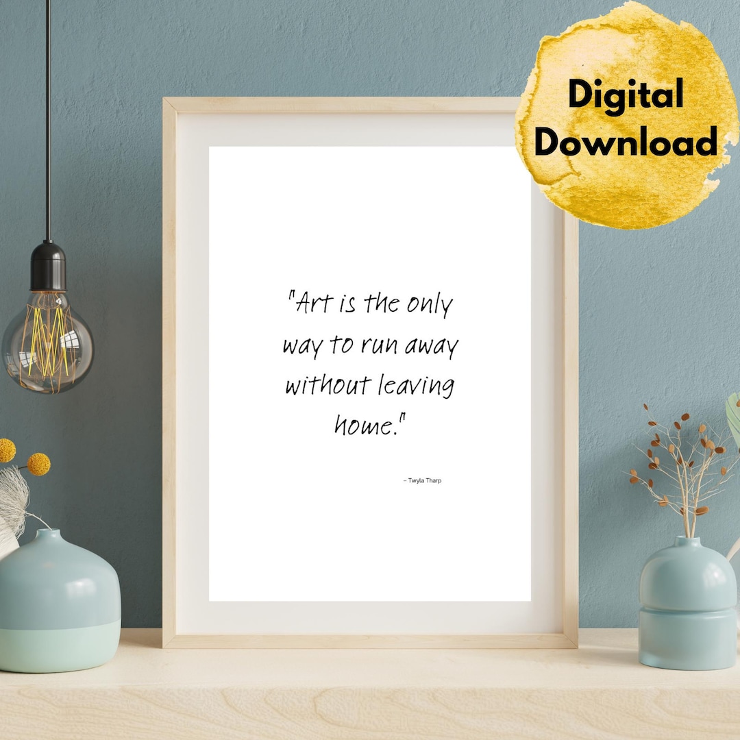 Printable Wall Art, Quote Wall Art, Quote Printable, Digital Download ...
