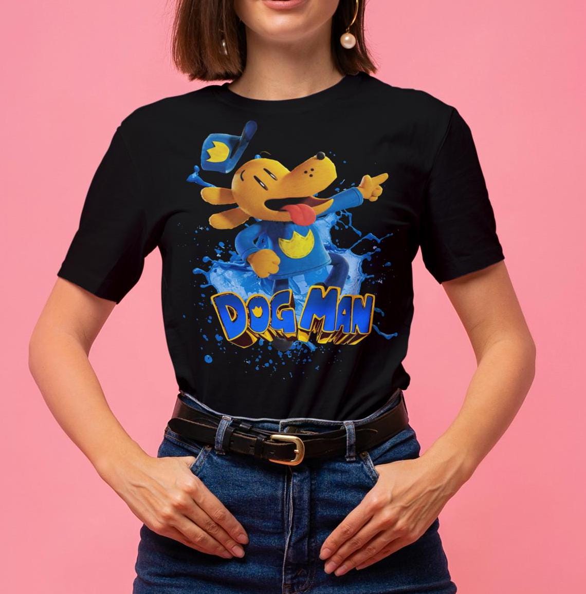 Dog Man PNG, Dog Man Movie PNG, Dog Man Shirt, Dogman 2025, High ...