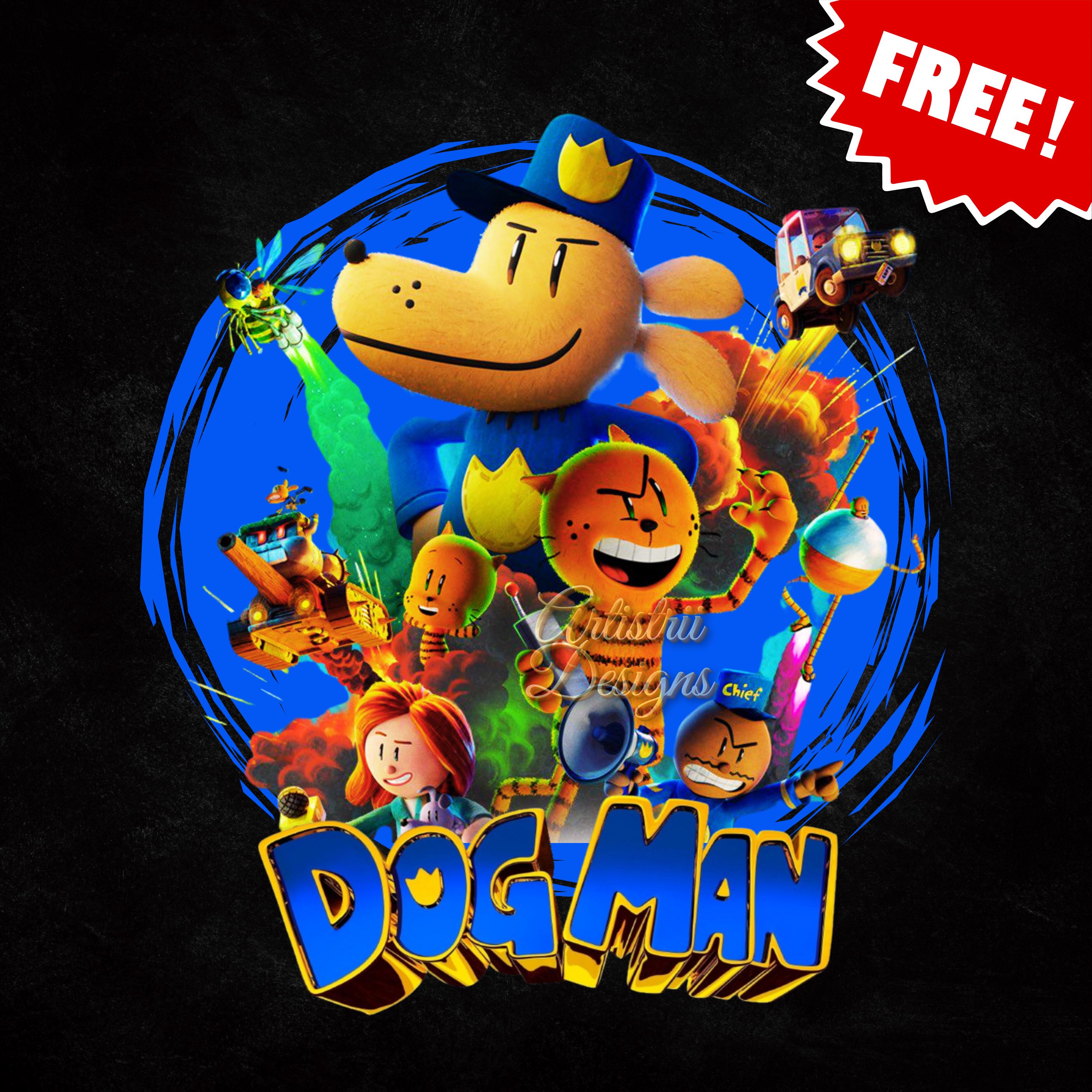 Dog Man PNG, Dog Man Movie PNG, Dog Man Shirt, Dogman 2025, High ...