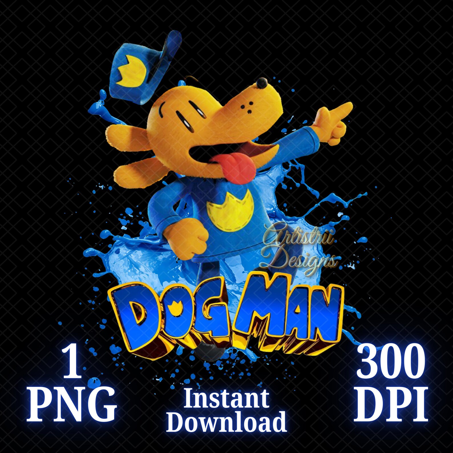 Dog Man PNG, Dog Man Movie PNG, Dog Man Shirt, Dogman 2025, High ...