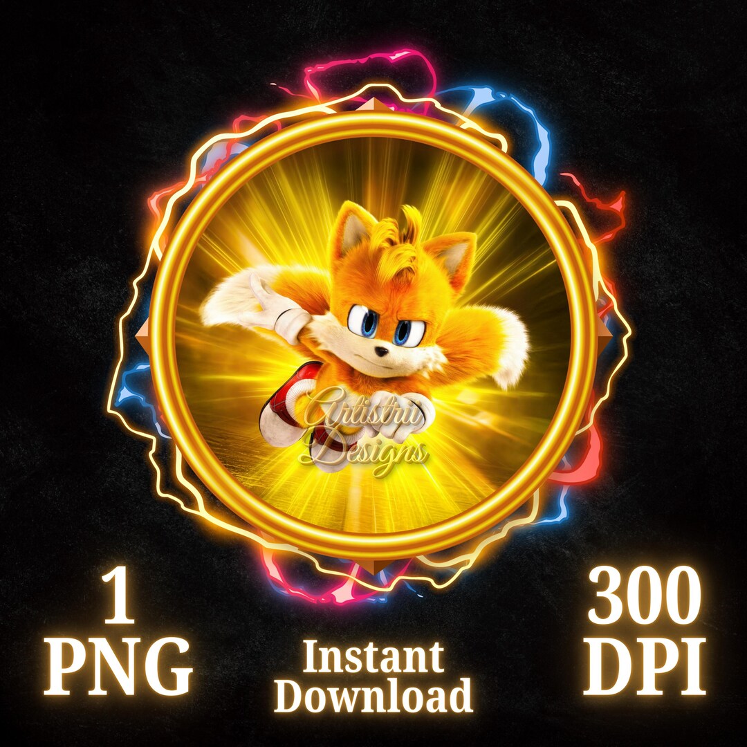 Sonic the Hedgehog Png,sonic 3 PNG, Tails Png, Tails Shirt, Sonic 3 ...
