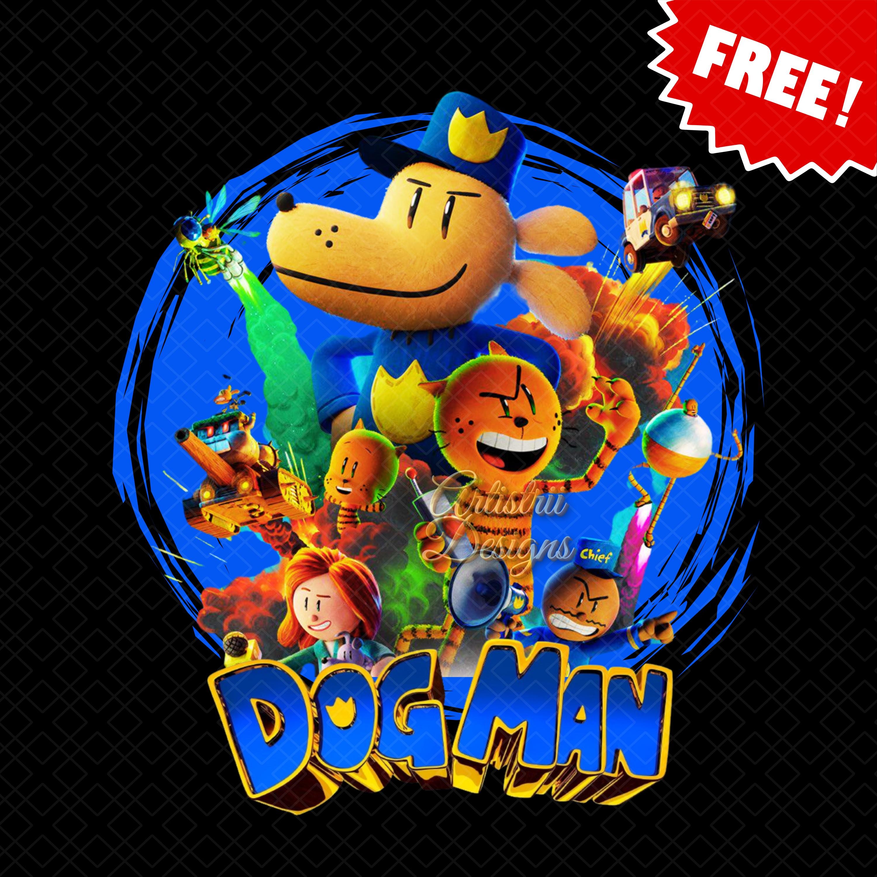 Dog Man PNG, Dog Man Movie PNG, Dog Man Shirt, Dogman 2025, High ...