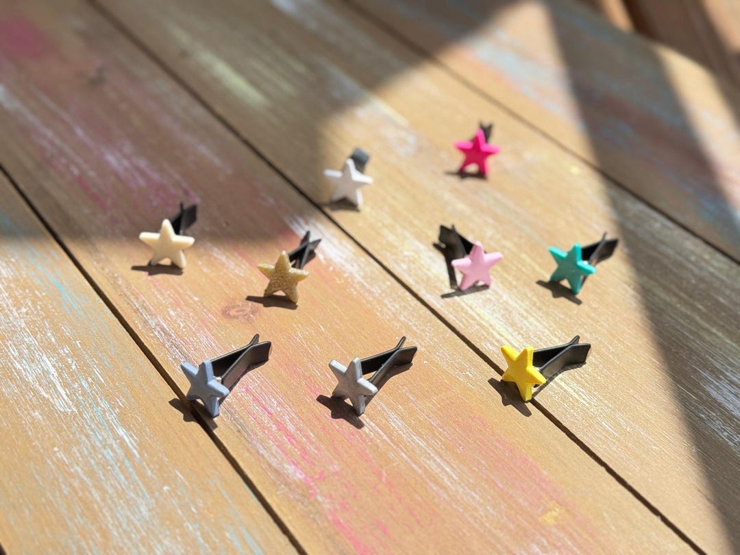 Star Air Vent Clip Set, Cute Car Accessory, Minimalist Car Gift for ...