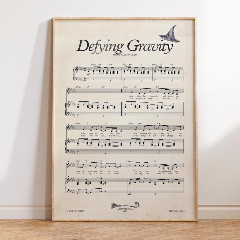 Wicked the Musical Wall Poster - Etsy