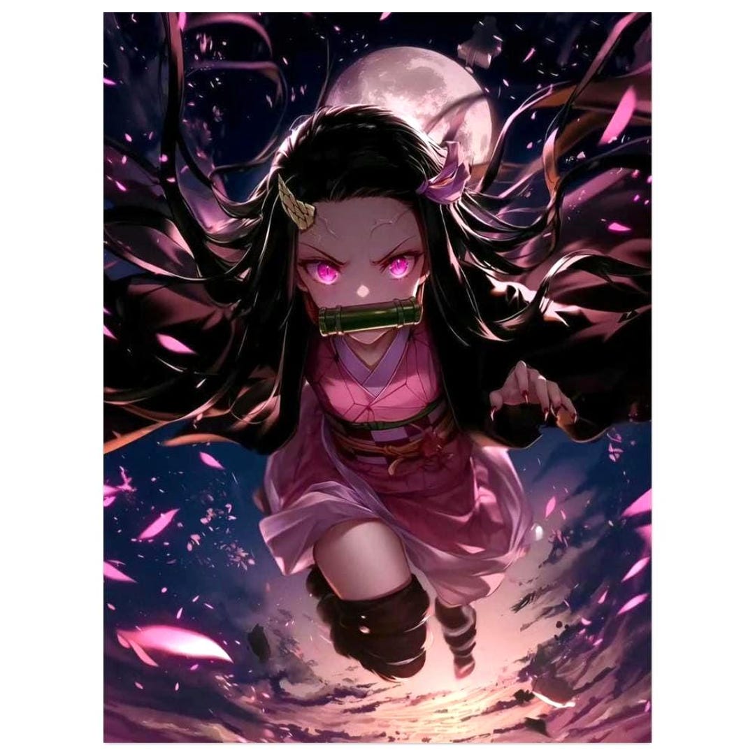 Nezuko Fine Art Poster Demon Slayer - Etsy