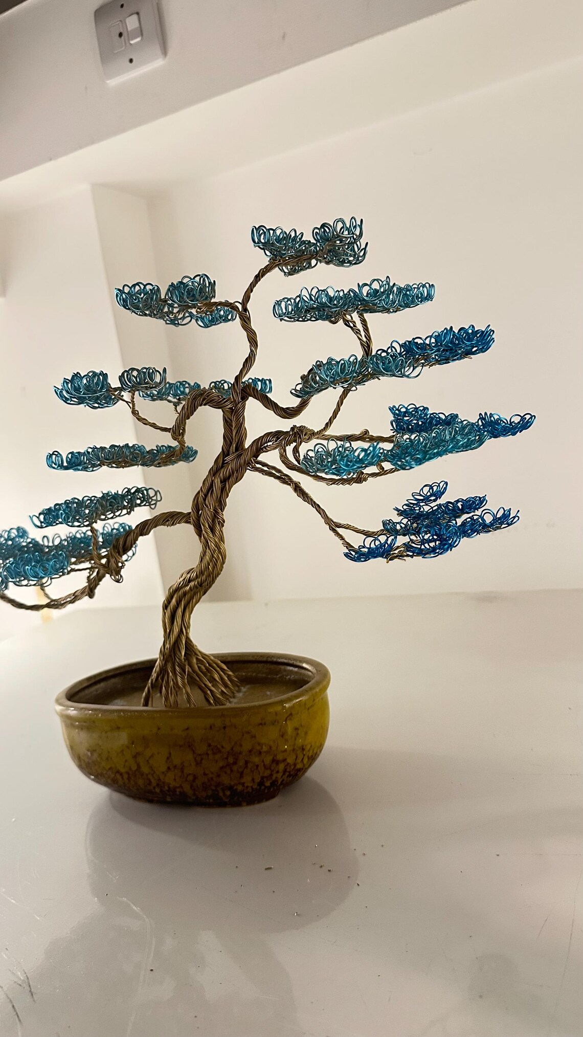 Handmade Wire Bonsai Tree - Unique Aluminium Sculpture - Etsy
