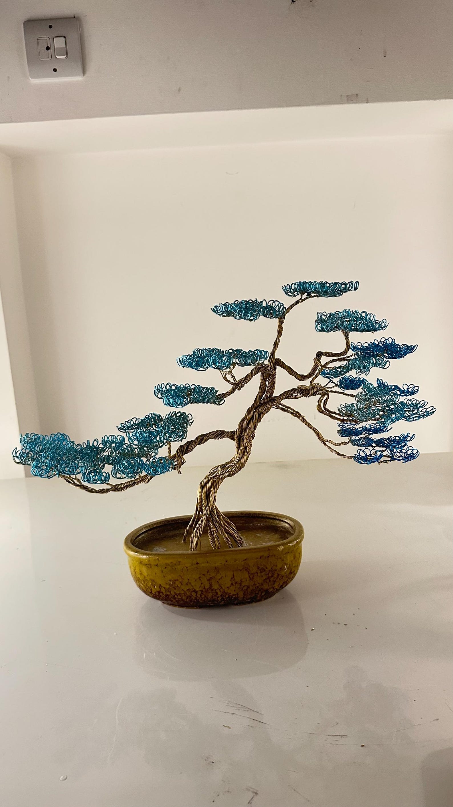 Handmade Wire Bonsai Tree - Unique Aluminium Sculpture - Etsy