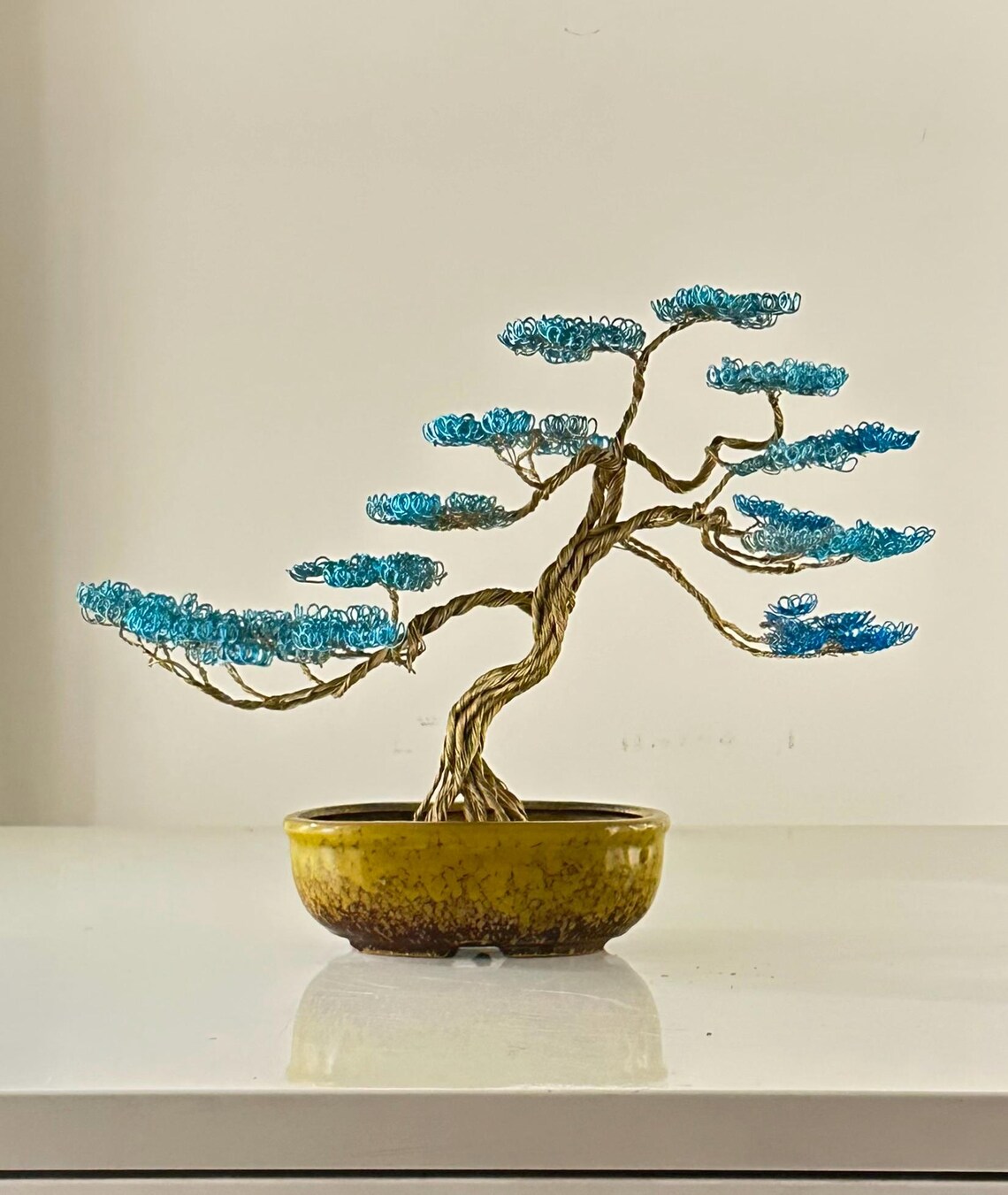 Handmade Wire Bonsai Tree - Unique Aluminium Sculpture - Etsy