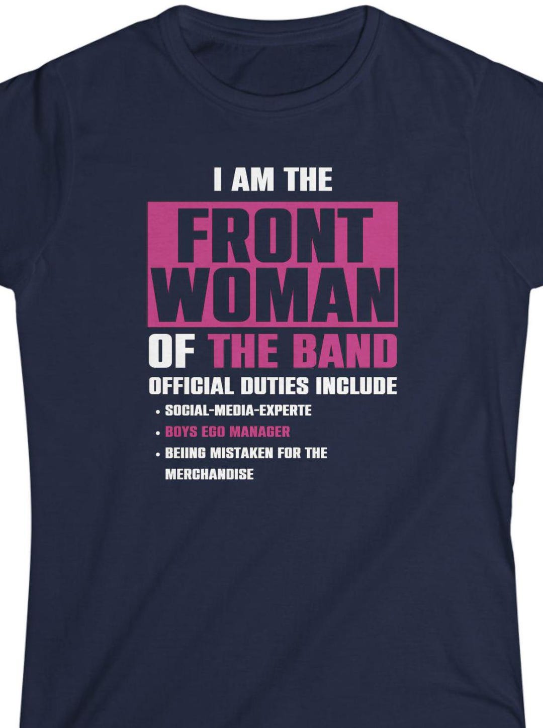 Women's Rock Band Leader T-shirt, Alternative Concert Clothing, Singer ...