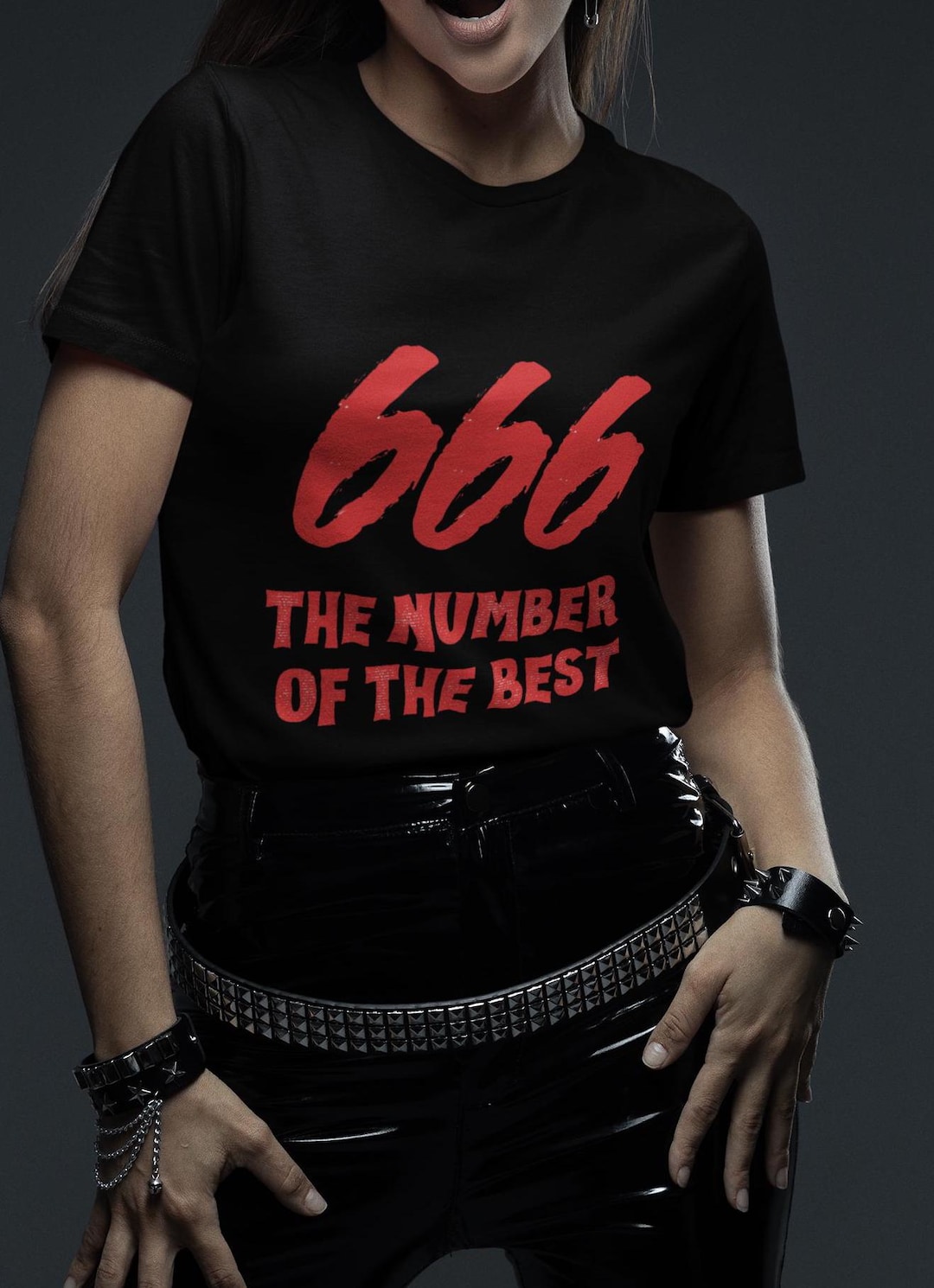 Metal 666 T-shirt the Number of the Best Metal Head Gift Alternative ...