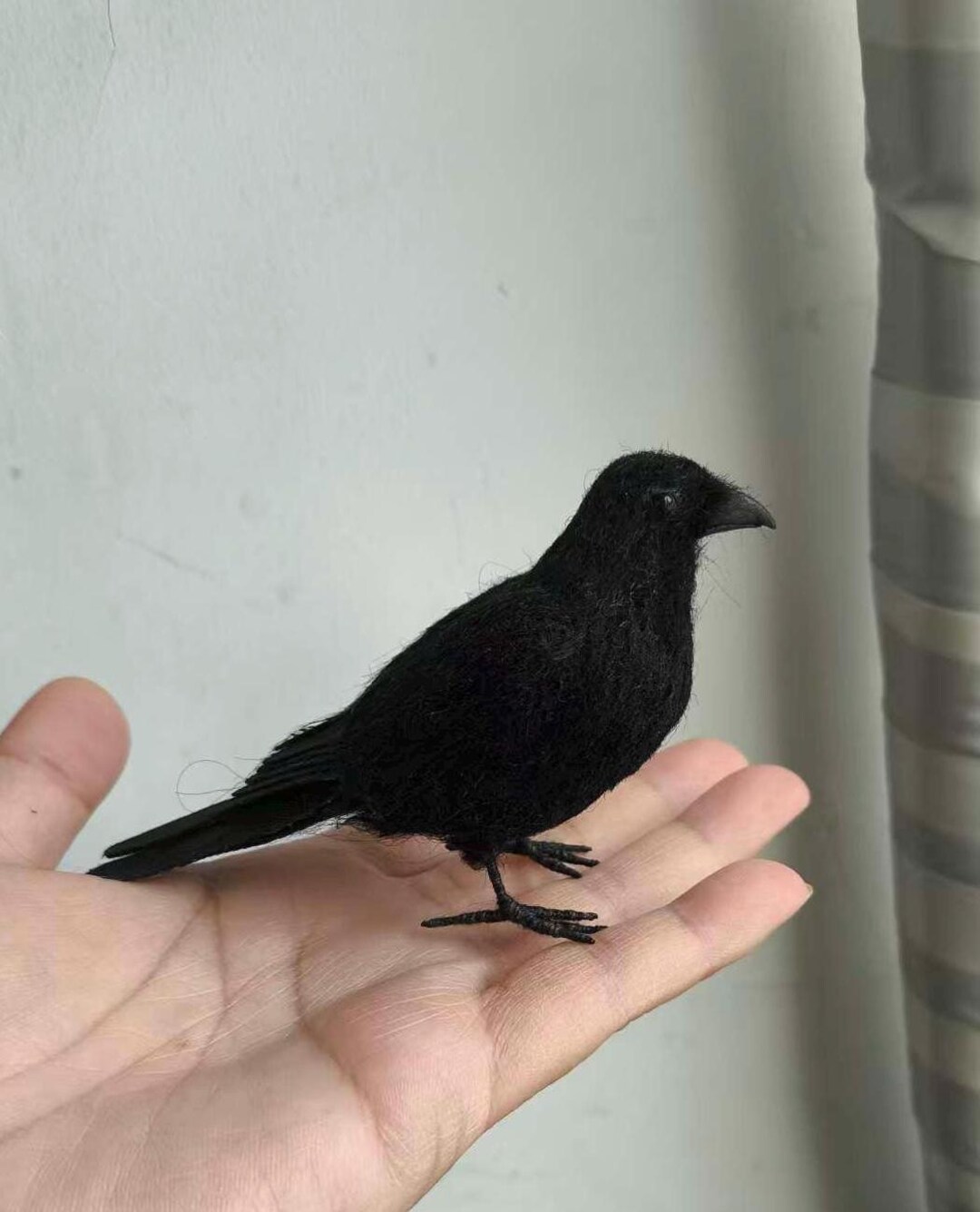 Handmade Needle Felted Crow-different Size Available-an Adorable ...