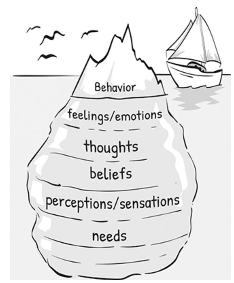 Behaviour Iceberg - Etsy