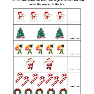 Printable Christmas Activity and Colouring Book for Kids: Educational ...