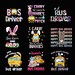 Bus Driver Easter Png, School Bus Driver Png, I Carry the Cutest ...