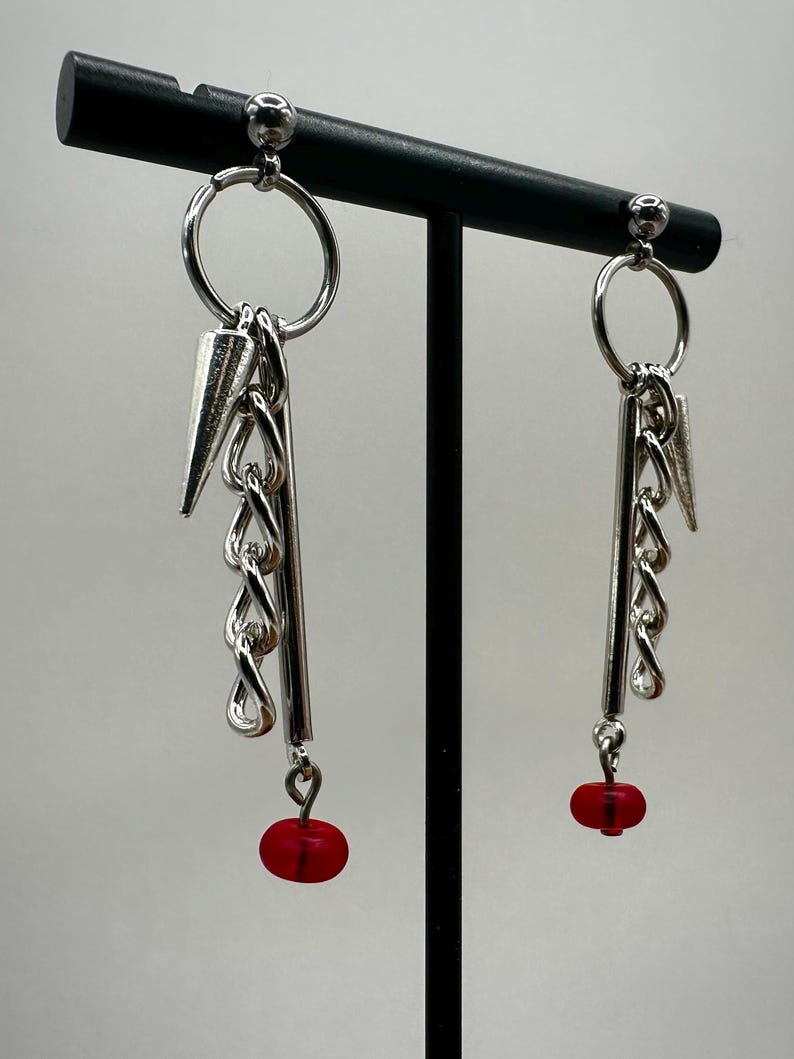 Blood Manipulation | Subtle Anime Inspired Cursed Technique Earrings ...