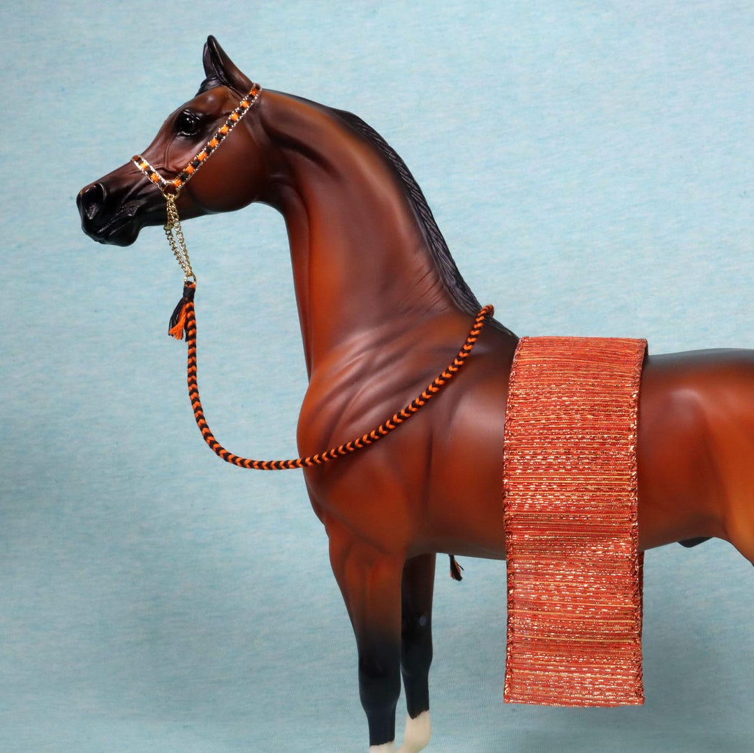 Model Horse Tack, Arabian Horse Presentation Set for Traditional Scale ...