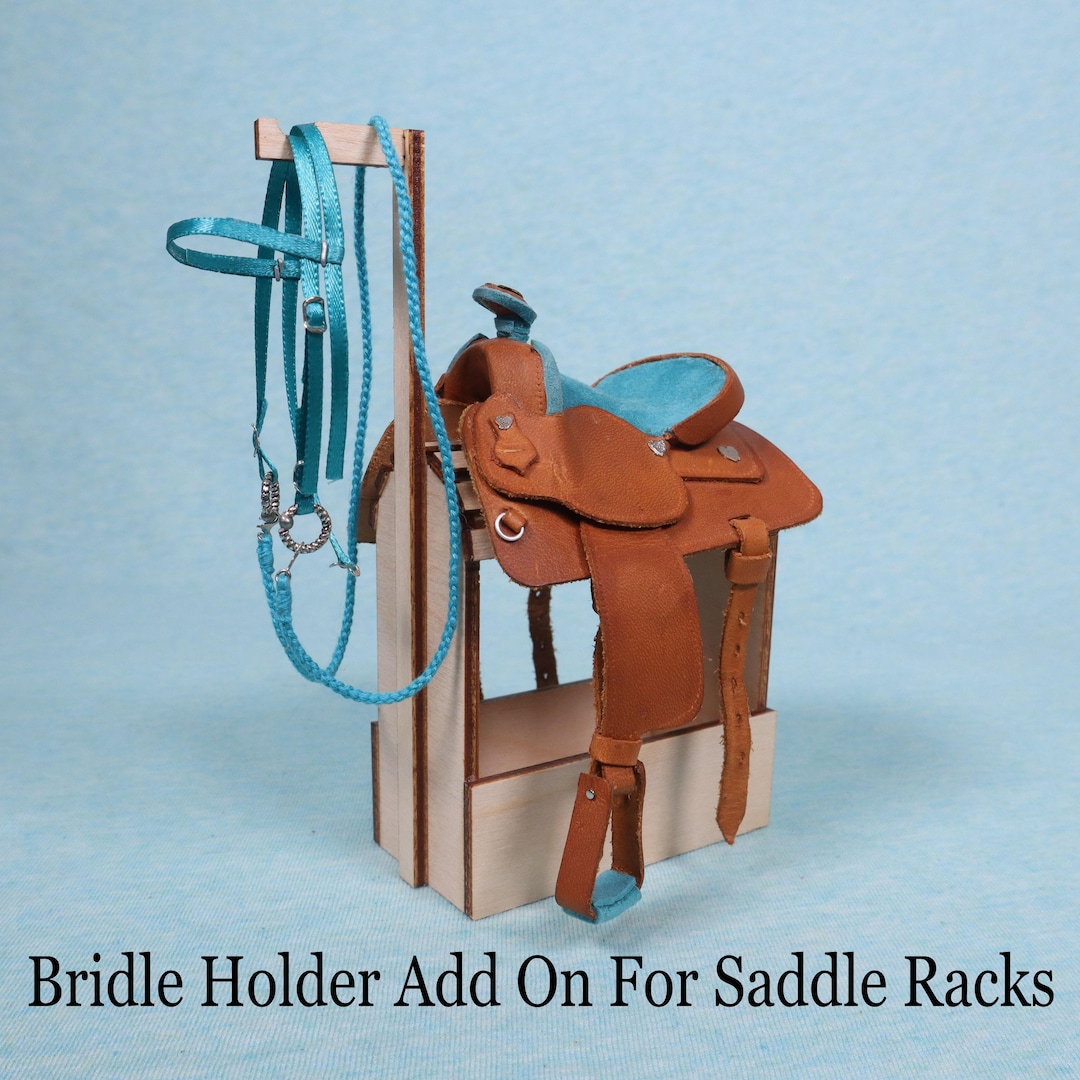 Model Horse Bridle Holder, Breyer Accessories, Tack Rack, English Tack ...