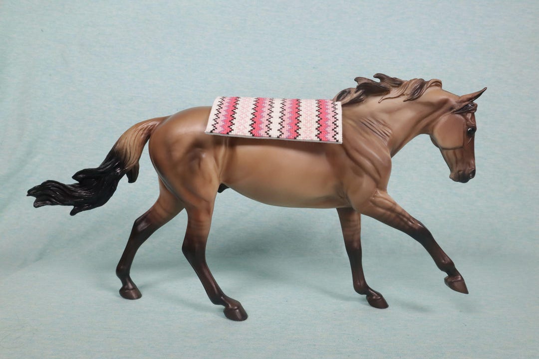 Miniature Saddle Pad, Toy Horse Tack, Breyer Horse Accessories, Peter ...