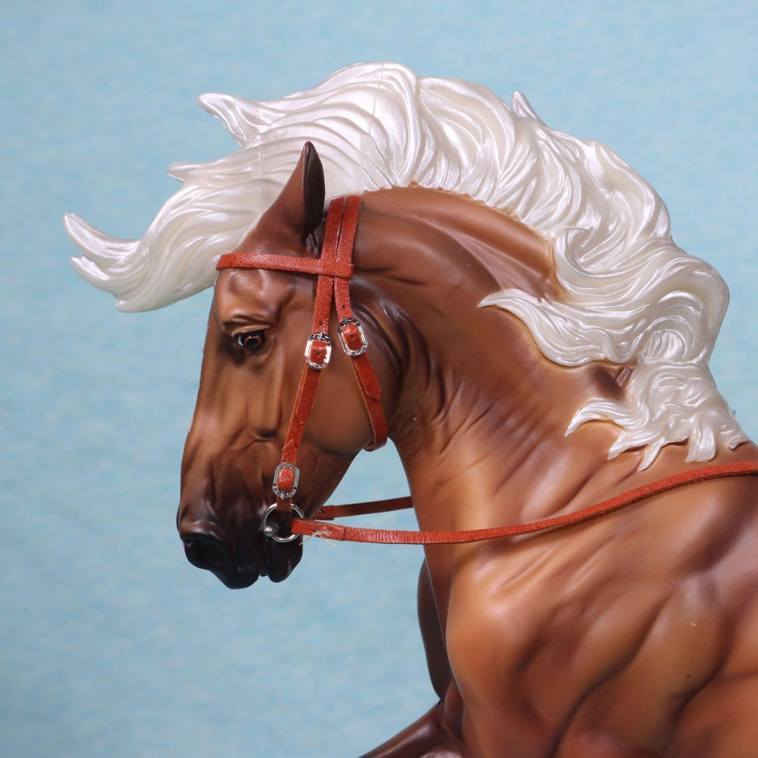 Model Horse Bridle, Breyer Tack, Leather Bridle, for Fireheart ...