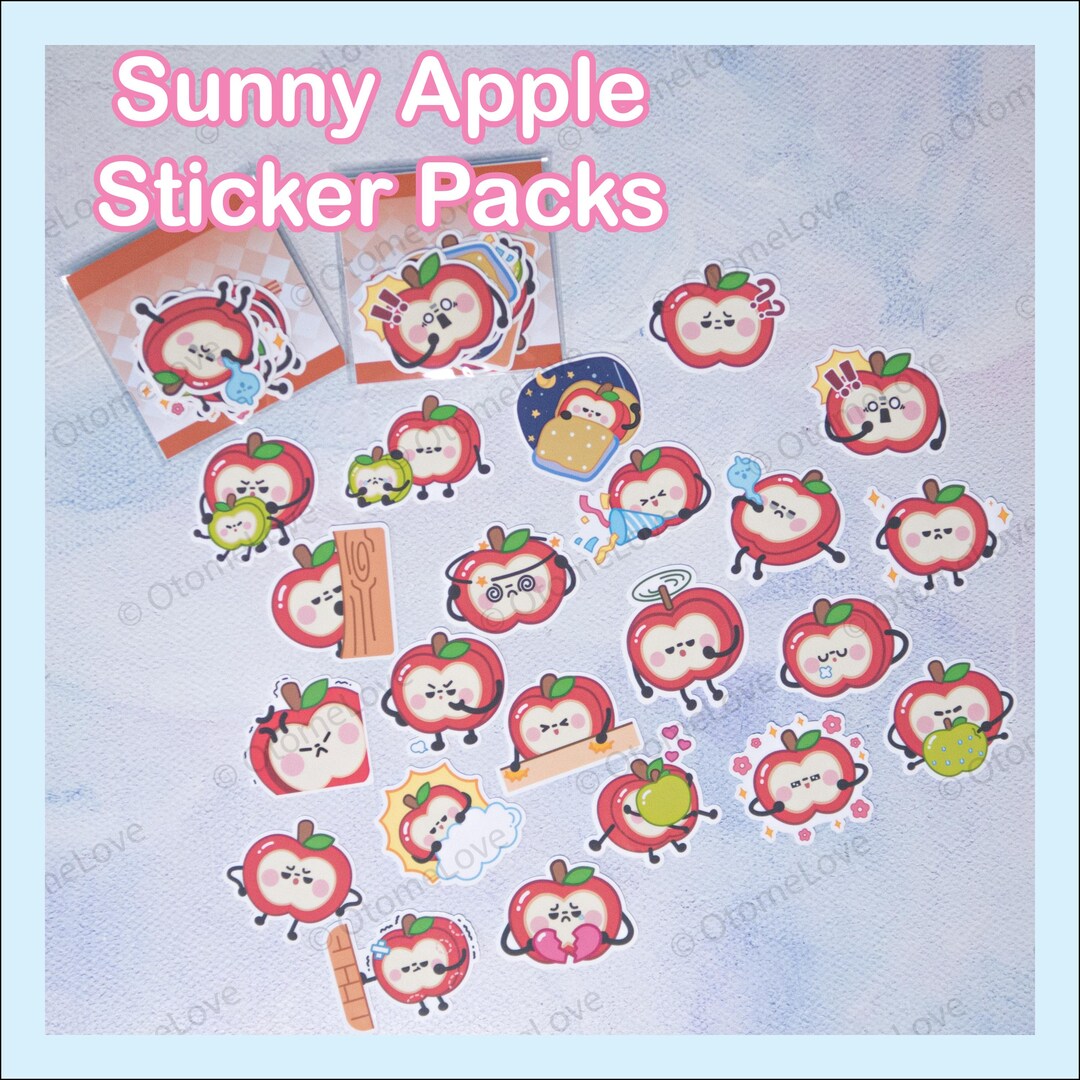 Love and Deepspace Sunny Apple Vinyl Stickers Packs | Caleb |sylus ...
