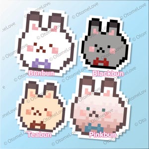 Love and Deepspace Vinyl Sticker | Claw Machine Mascot Plushie Pixels ...