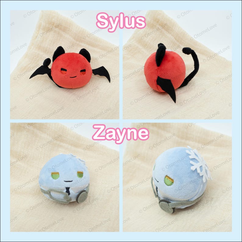 Love and Deepspace Blobbus Plushies | LADS | Rafayel | Xavier | Sylus ...