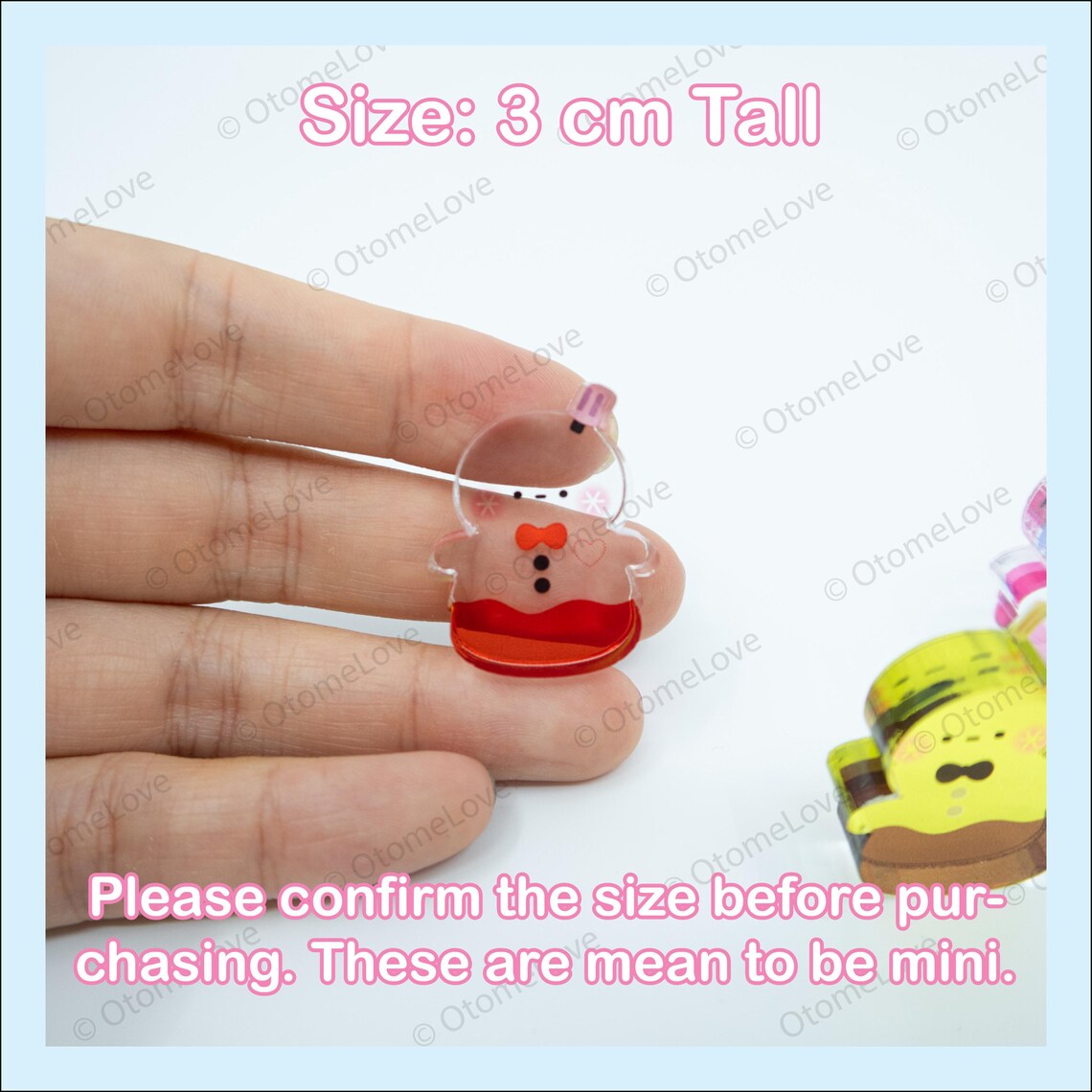 Love and Deepspace Happy Snowman Mini Acrylic Standee | Zayne | LADS - Etsy