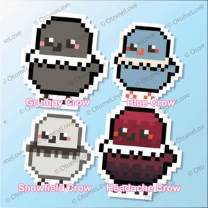 Love and Deepspace Vinyl Sticker | Claw Machine Mascot Plushie Pixels ...