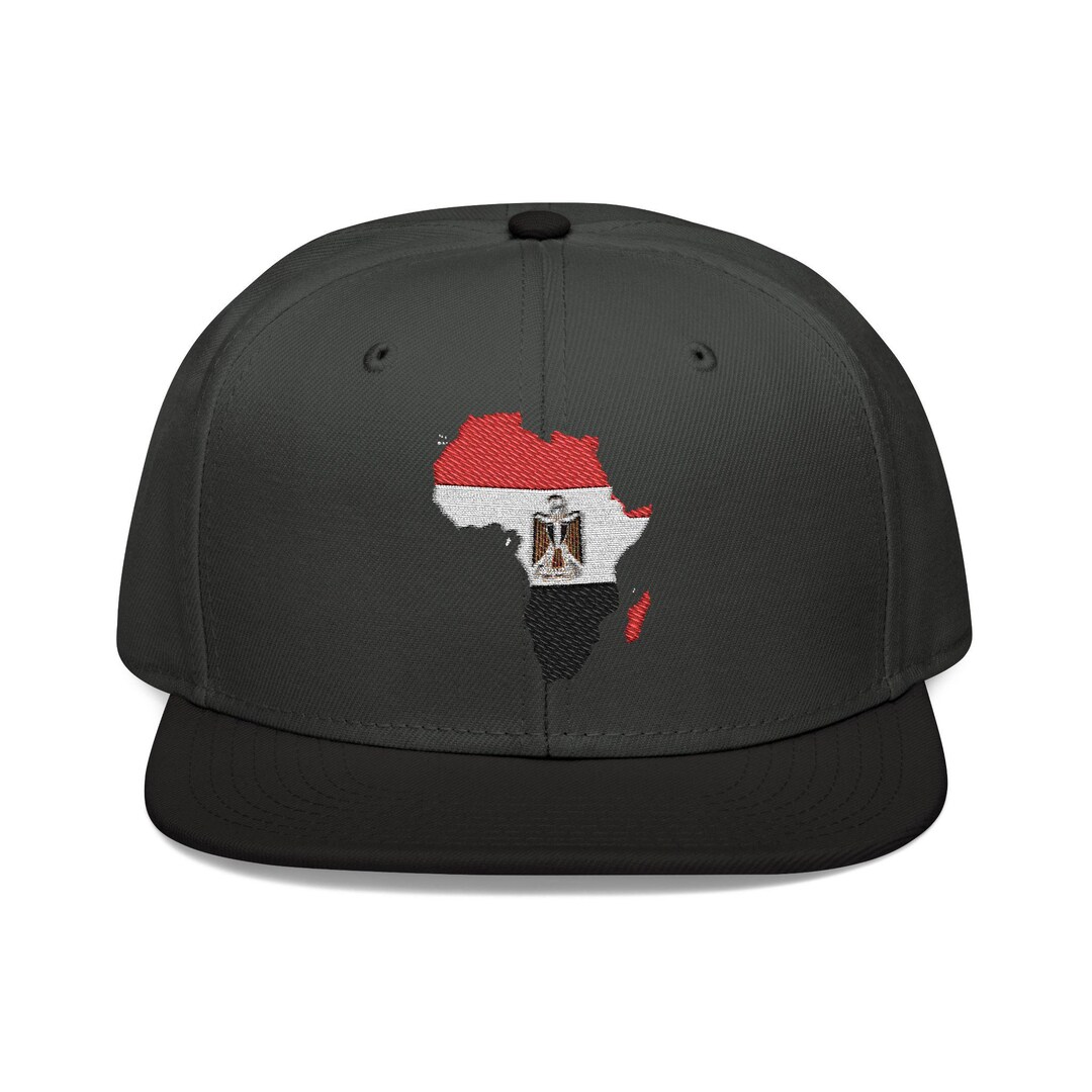 African Heritage Snapback Hat, Egypt Caps, Embroidered Baseball Cap, Cultural Adjustable ...