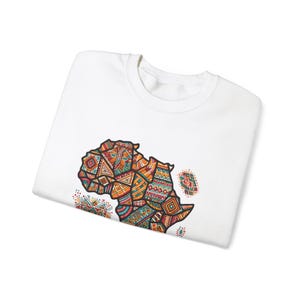 Map of Africa T-shirt, Map of Africa Sweatshirt,kente Map of Africa ...