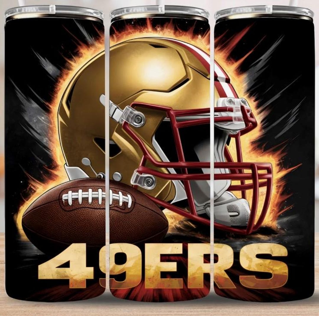 San Francisco 49ers 20 Oz Tumbler - Etsy