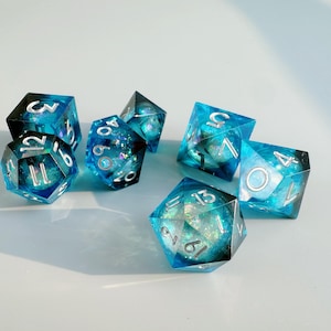 Summer Soda-liquid Core Dice,fresh Color Dice, Purple-green Gradient ...