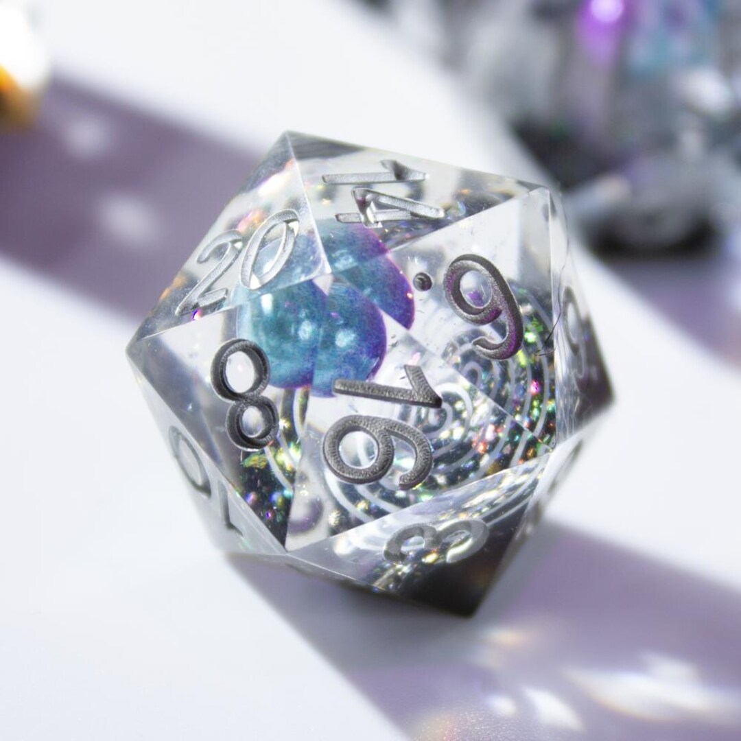Galaxy Dice , Planet Dice , Astronomy , Dnd Dice Set , Space Themed ...