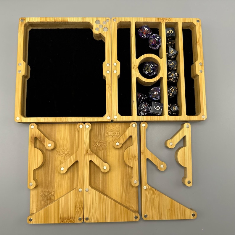 Wood Collapsable Dice Tower,portable Dice Tower，dice Holder,medieval ...