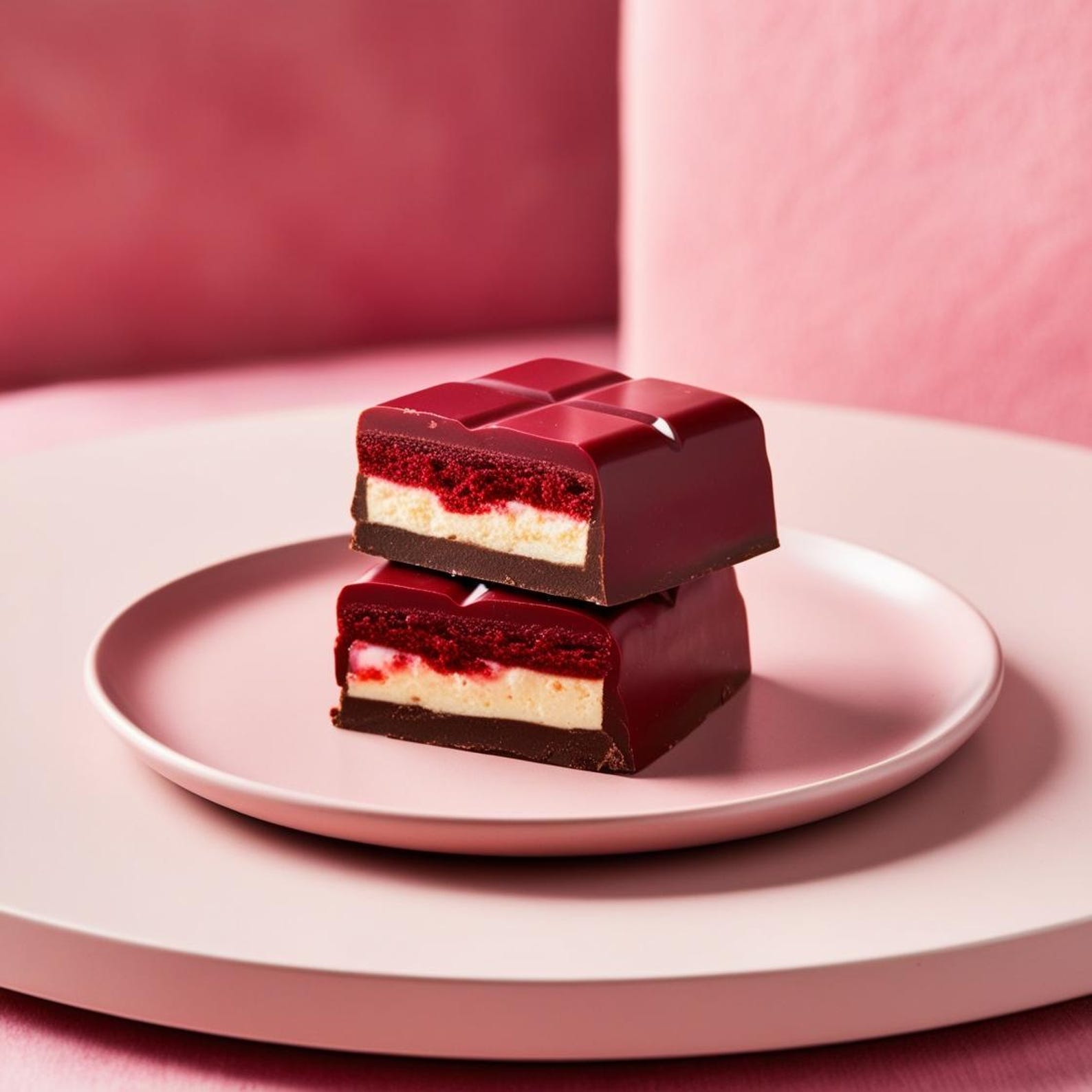 BEST Double Decker Red Velvet Chocolate Bars Recipe Beginner Friendly ...