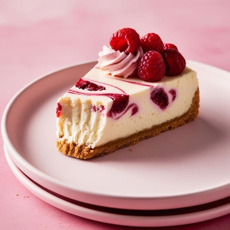 BEST Raspberry Swirl Cheesecake Recipe Beginner Friendly - Etsy
