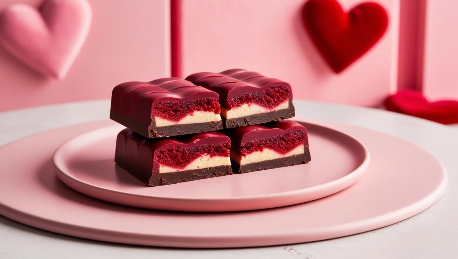BEST Double Decker Red Velvet Chocolate Bars Recipe Beginner Friendly ...