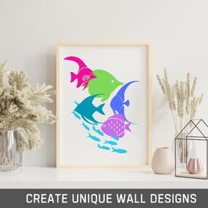 Tropical Fish SVG Bundle ,ocean Fish Svgs, Tropical Fish Cut Files ...